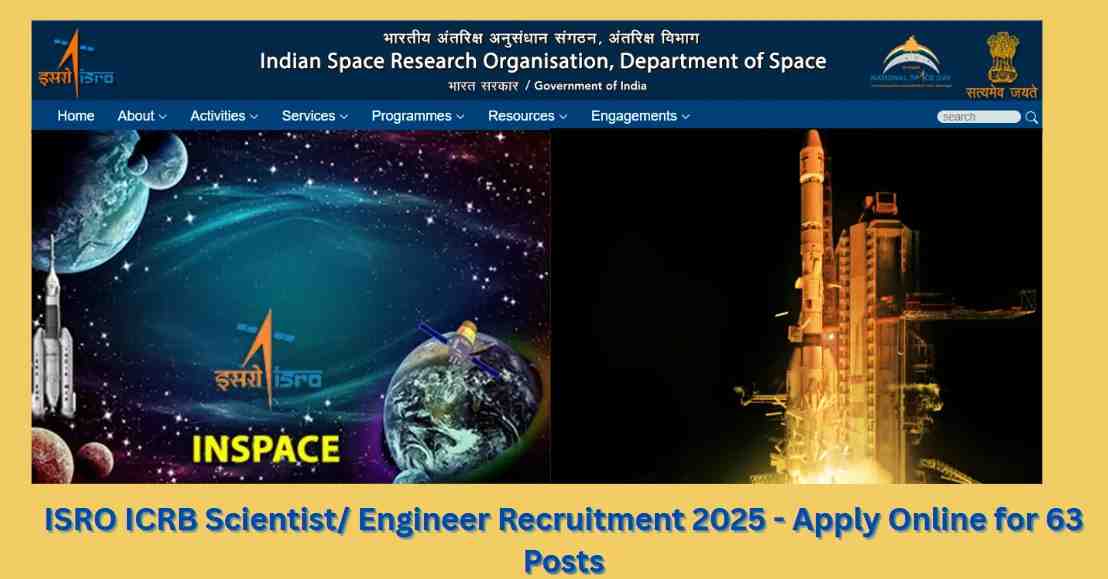 ISRO Scientist / Engineer Online Form 2025 - Sarkari Results